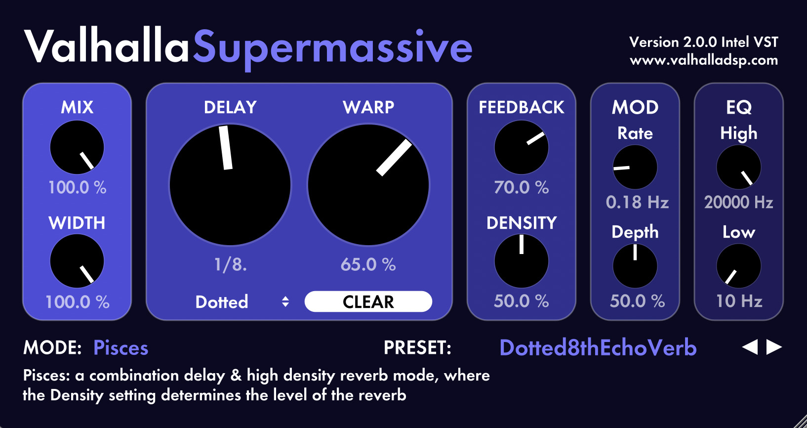 Two New Valhalla Supermassive Reverb Modes For 2022! - Valhalla DSP