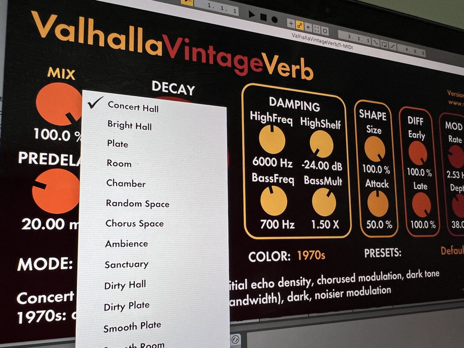Valhalla DSP | Reverb & Delay Plugins