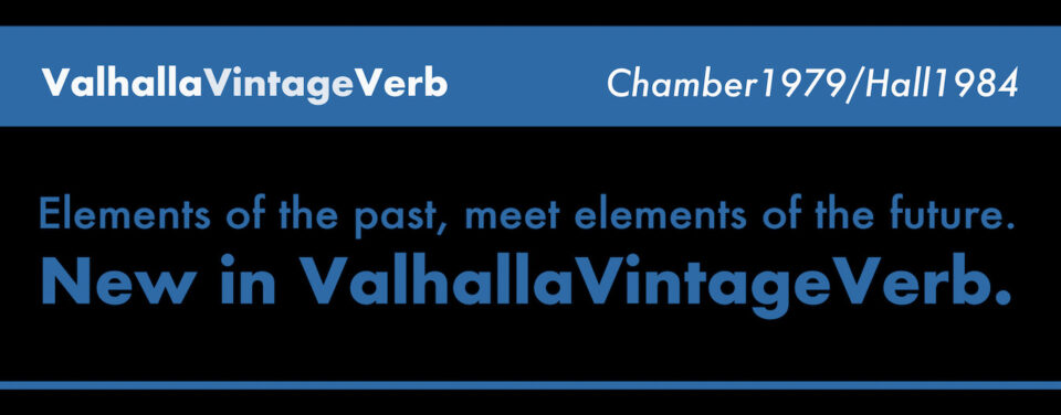Valhalla DSP | Reverb & Delay Plugins